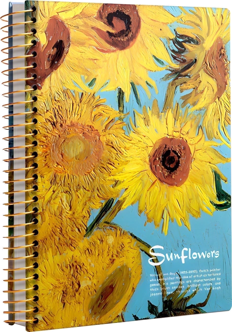 ipoul Large Spiral Notebook, B5, 8x10, Big, Hardcover, Lay-flat, Lined ...