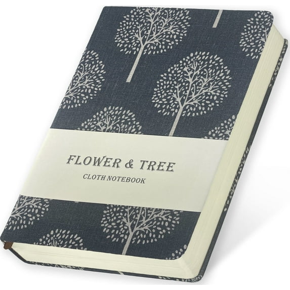 ipoul B6 Small Notebooks 5x7, Linen Cloth, Hardcover, Lay Flat, Ruled ...