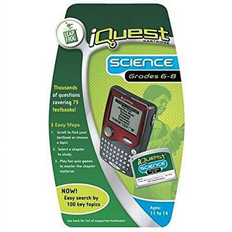 iquest cartridge: 6th-8th grade science with one cartridge - Walmart.com