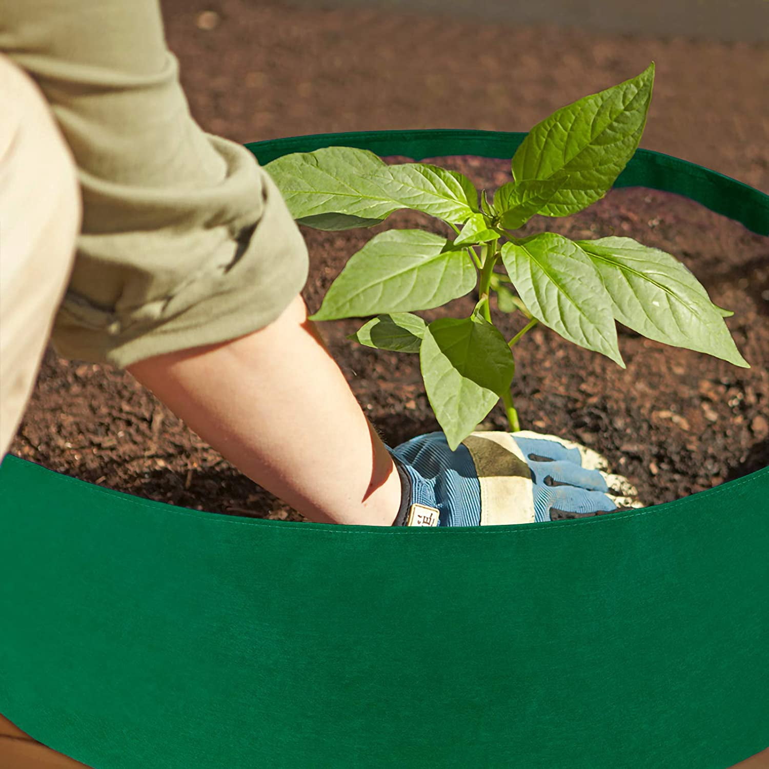 irewvgjk Garden Nonwoven Grow Bags of 100 Gallon Extra Large Raised ...