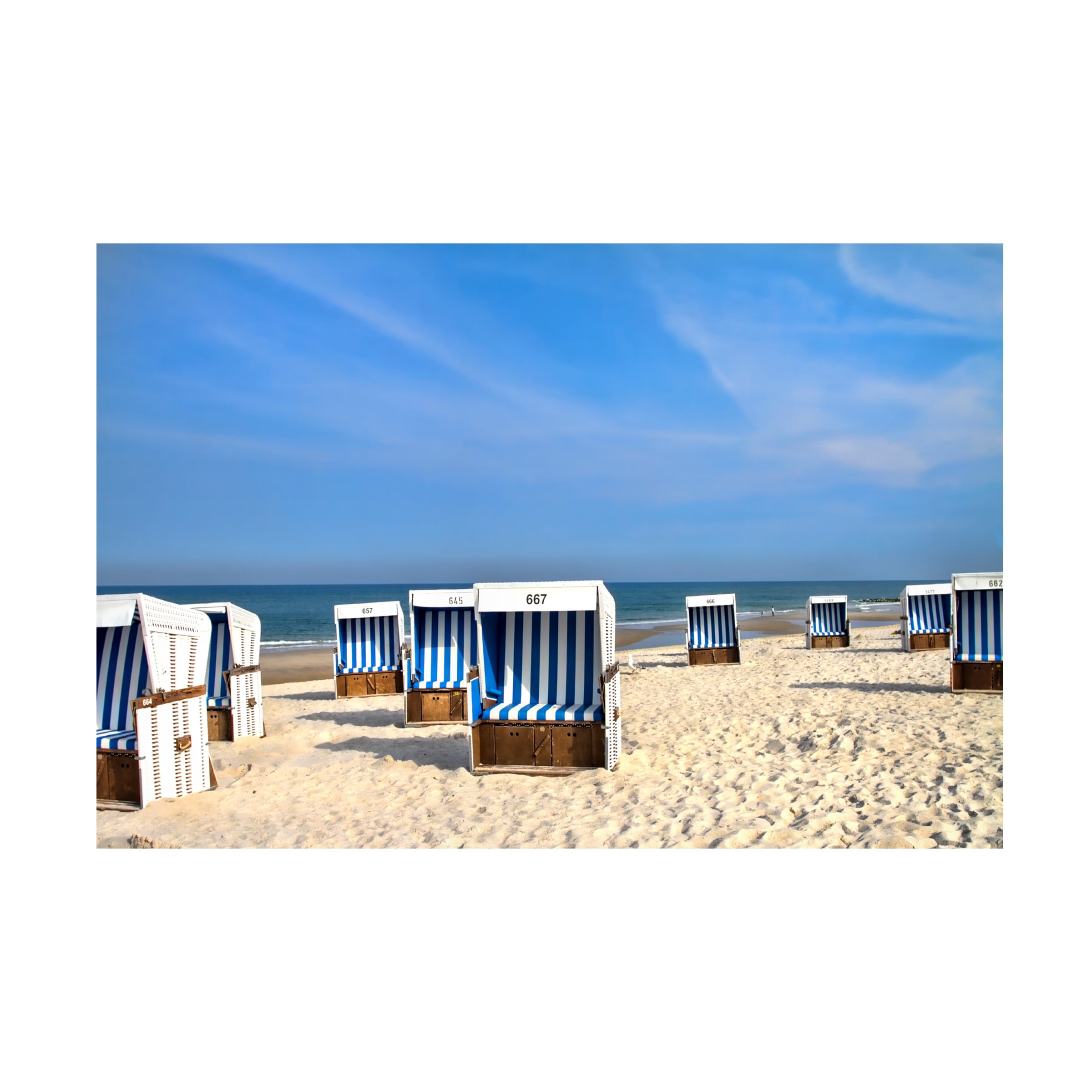 iris wiener 'Beach' Canvas Art - Walmart.com