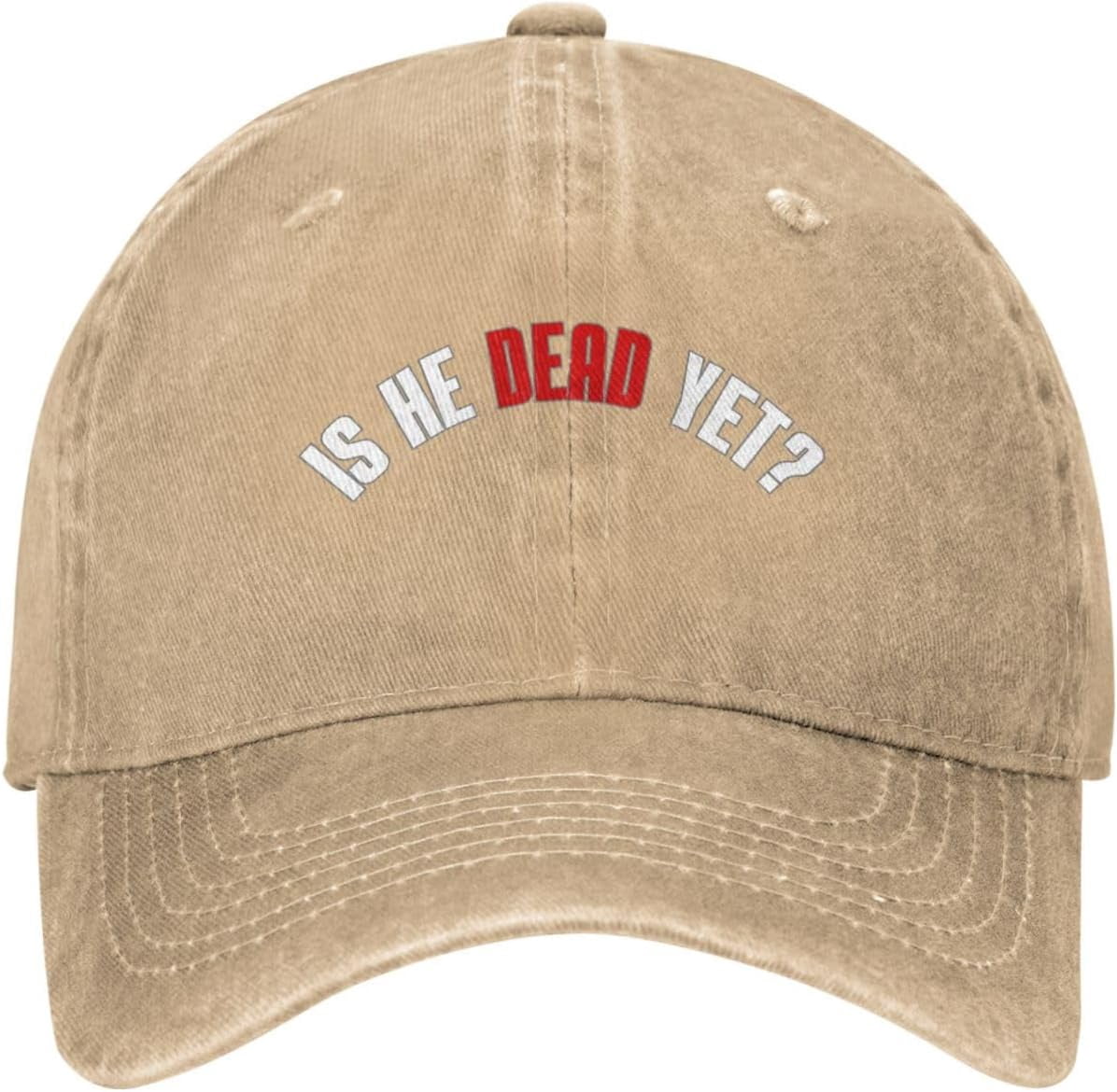 is He Dead Yet Dad Caps Women Men Baseball Cap Trucker Hat - Walmart.com