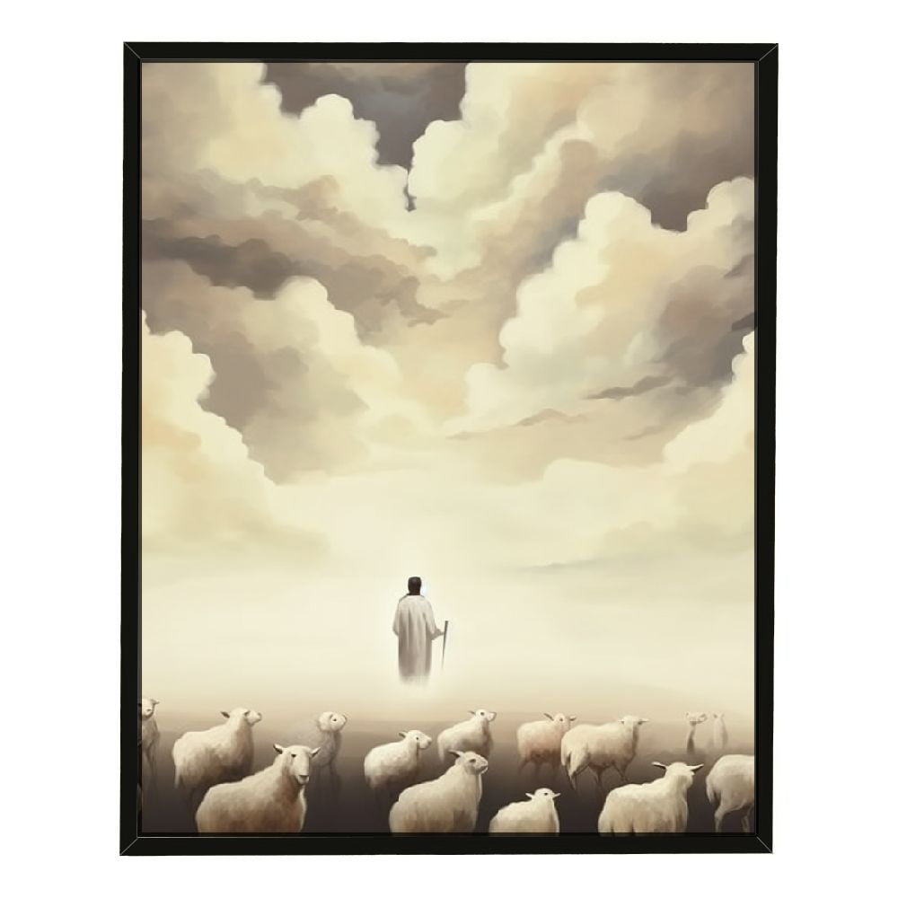 | is My Shepherd | Christian Bible Wall Art Jesus Poster Minimalist ...