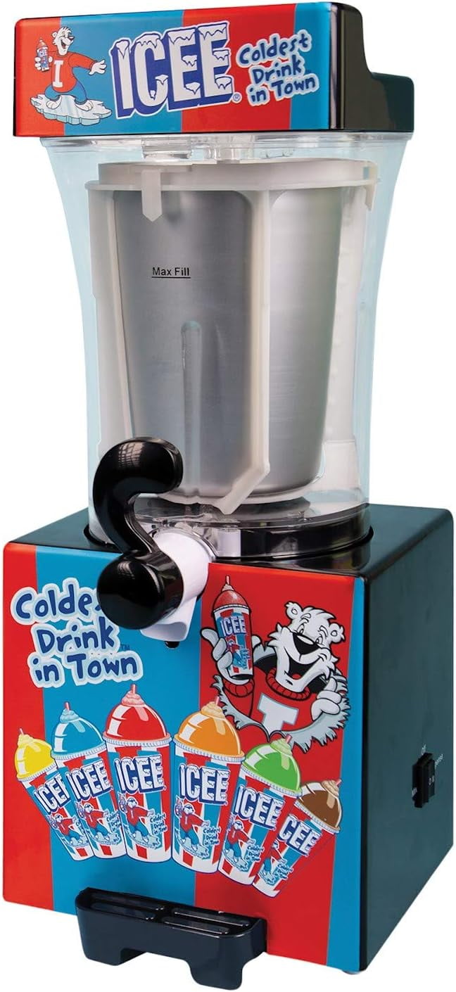 iscream Genuine ICEE Brand Counter-Top Sized ICEE Slushie Maker - Spins ...