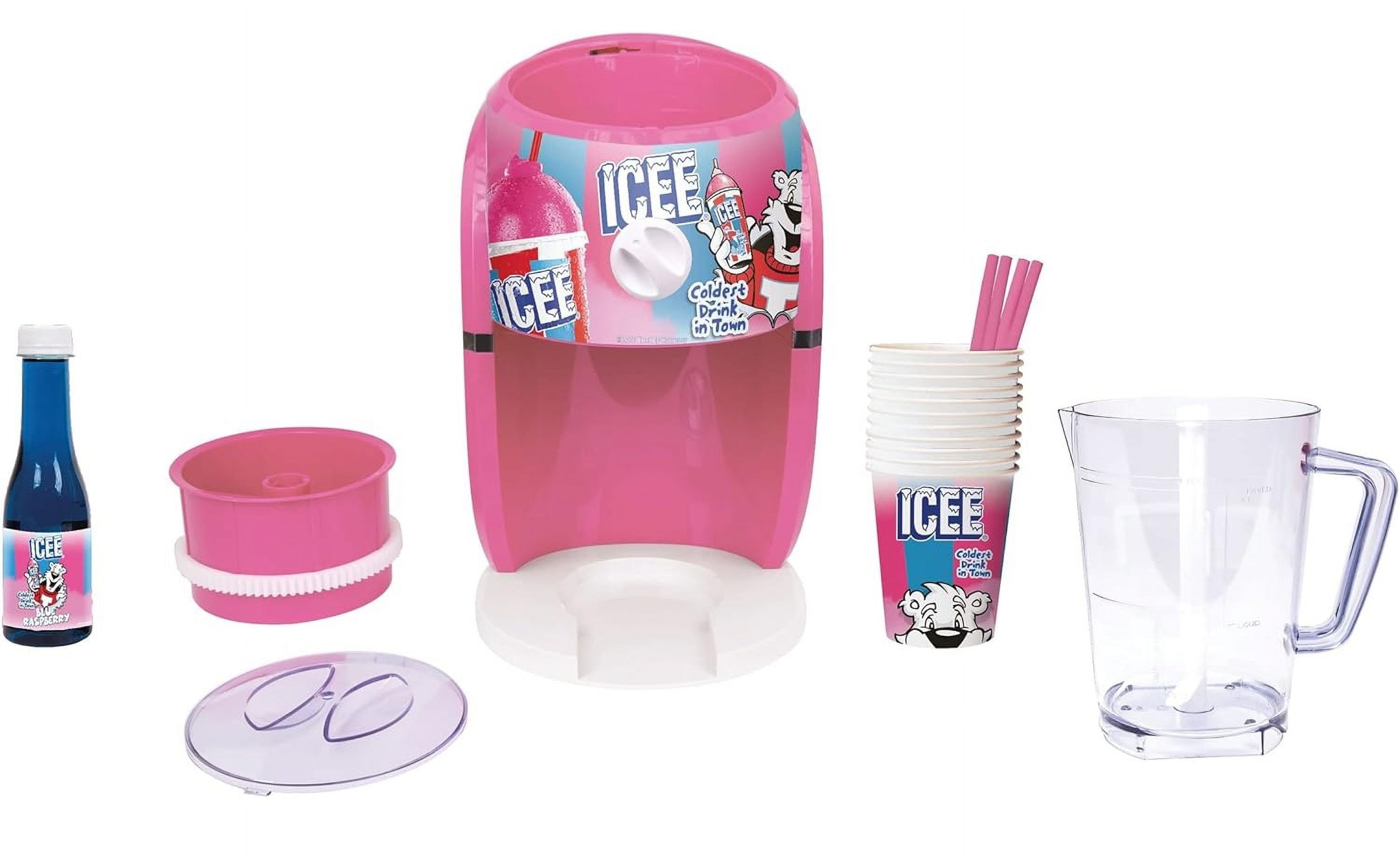 iscream Home Frozen Drink Maker: ICEE Slushie Making Machine Kit with ...