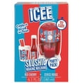 iscream ICEE Slushie Making Machine, Red Cherry Flavor, 34 Oz Party ...