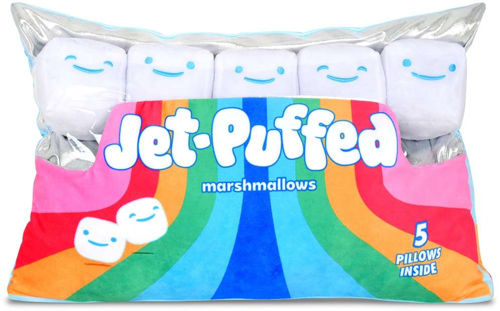 Icream Huge Jet-Puffed Marshmallows Plush Pillow- Big Stuffed Large ...