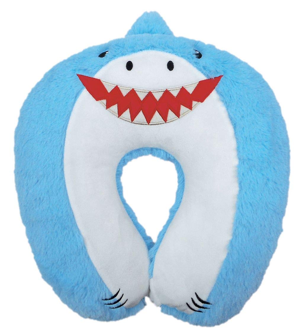 iscream Shark Buddy Plush Furry 13 Neck Support Pillow - Walmart.com