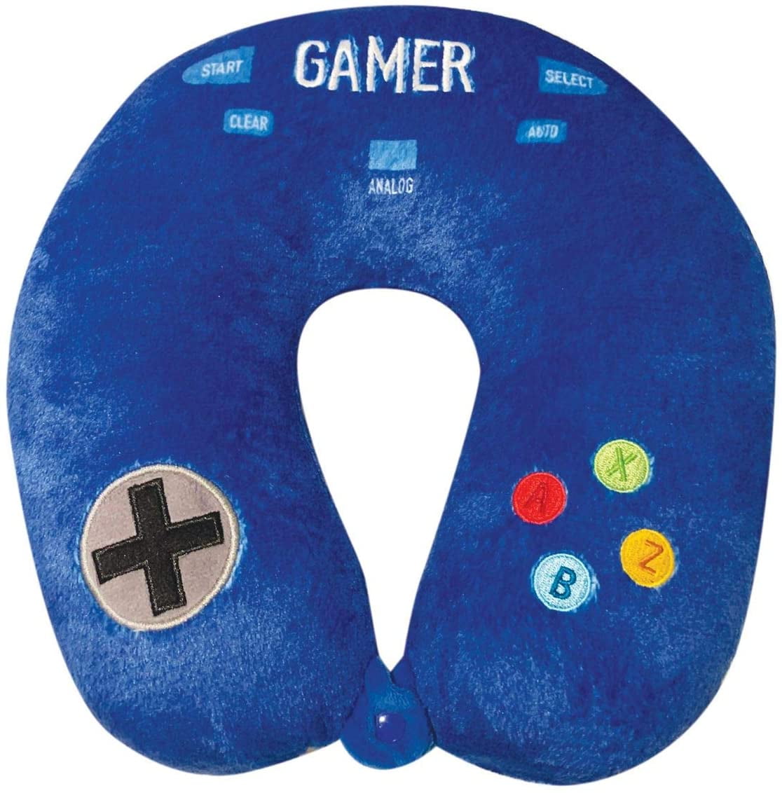 iscream Silky Fleece 12" Neck Support Pillow - Game Controller ...