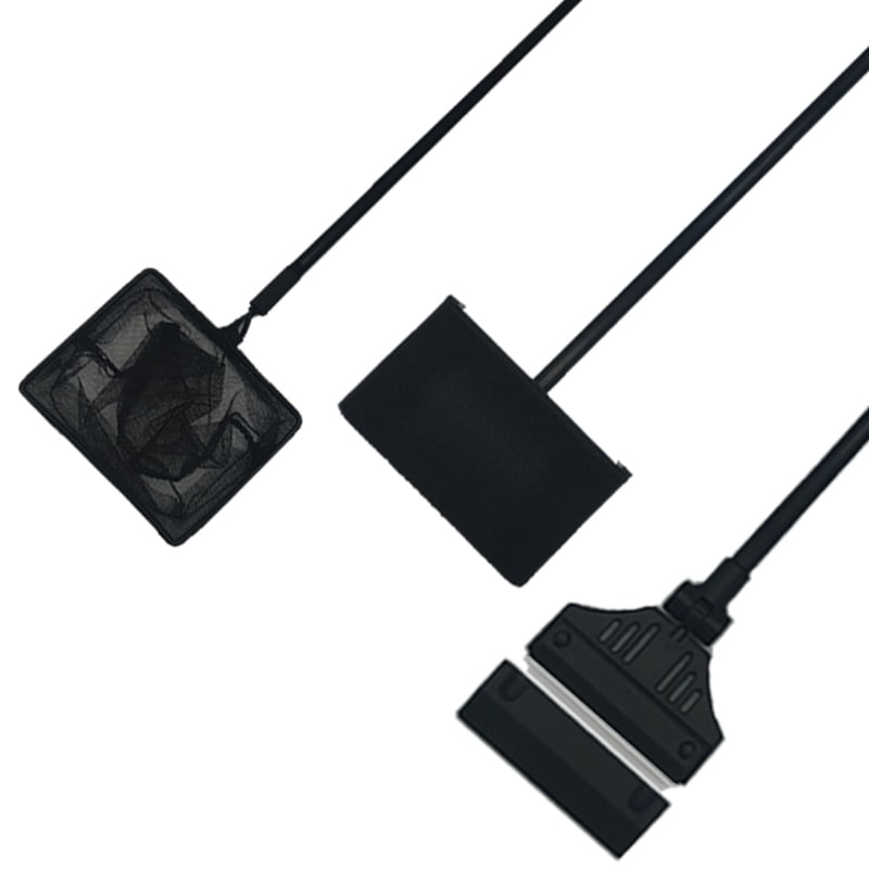 ish Tank Multifunctional Cleaning Tool Set - Telescopic Algae Scraper ...