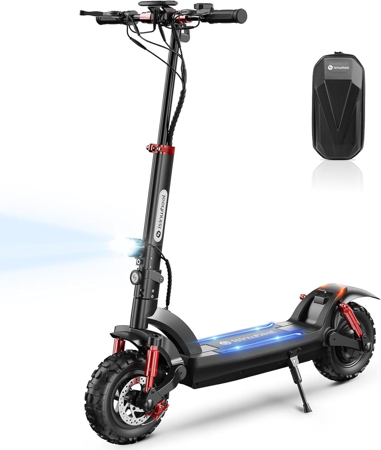 isinwheel GT1/GT2 Electric Scooter Adults, 28 MPH Top Speed, 28/37Miles ...