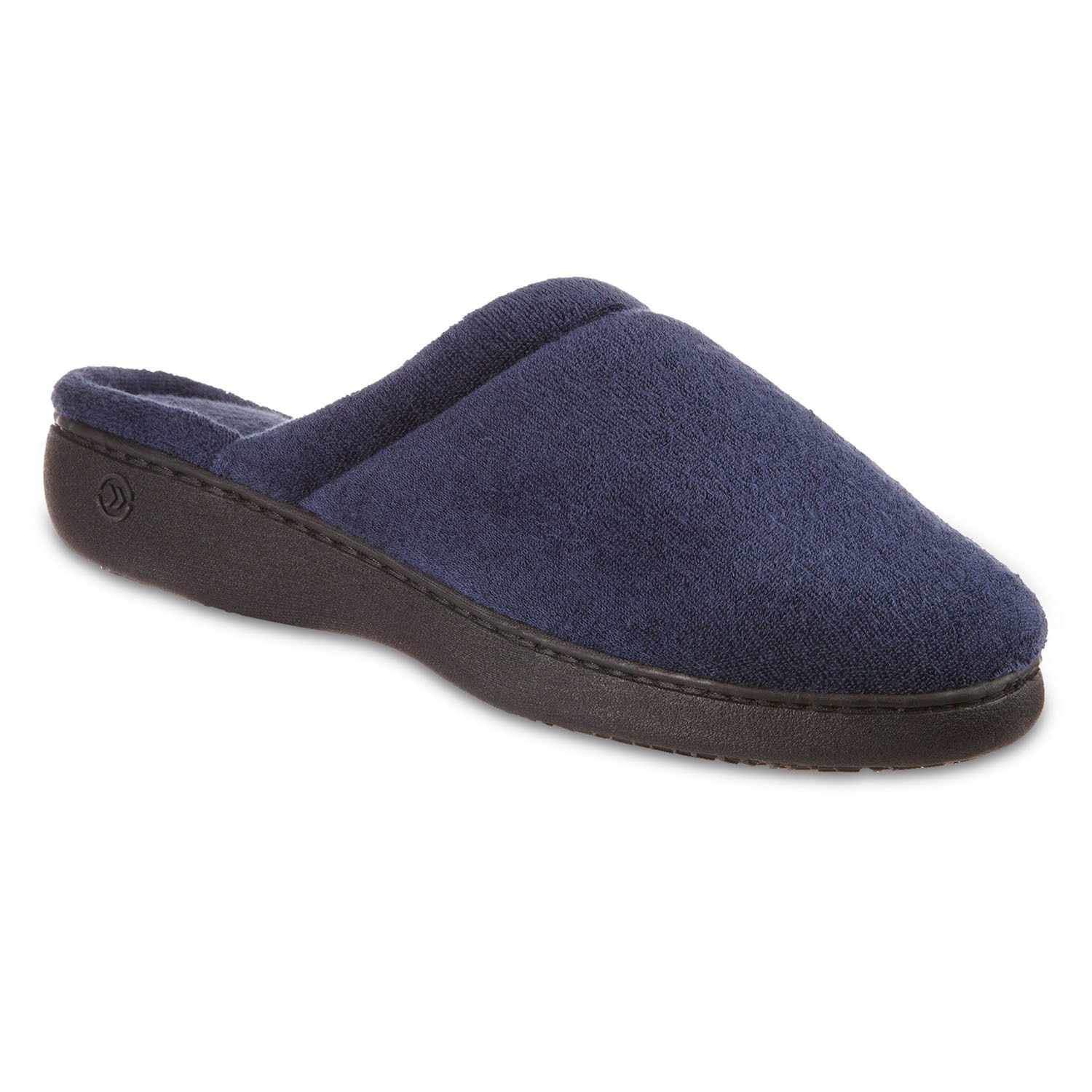 isotoner Embroidered Terry Secret Sole Women's Clog Slippers Color ...