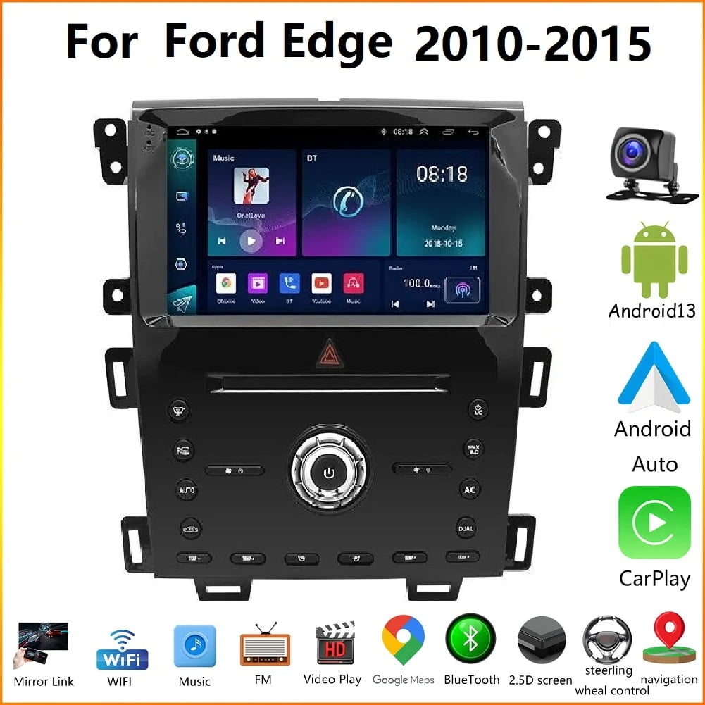 ispchen Car Stereo Radio For Ford Edge 2010-2015 Android 13 Car ...