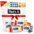 That's it. Mini Fruit Bars Gift MVS1 Pouch (Variety 36 Count) No Sugar ...