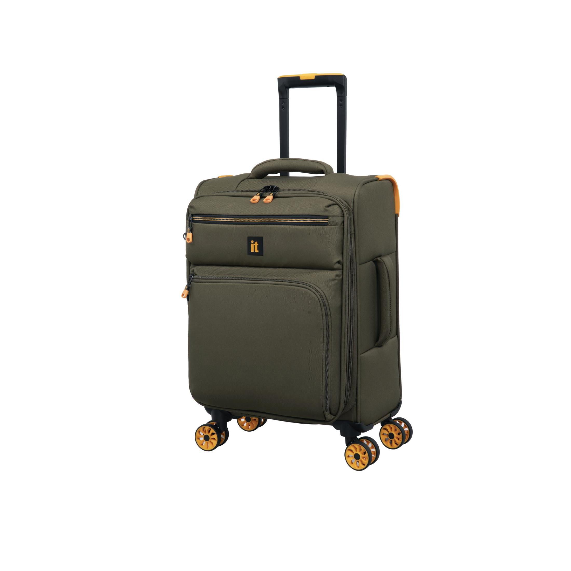 it luggage Compartment 22" Carry-On Softside 8 Wheel Expandable Spinner ...