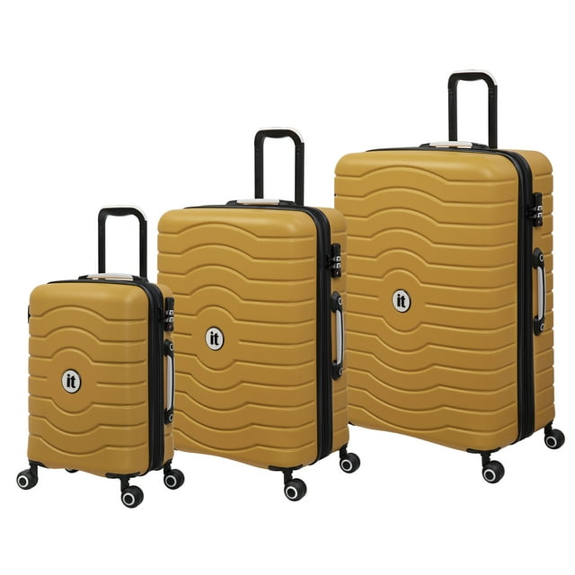 it luggage Intervolve 3 Piece Hardside 8 Wheel Expandable Spinner ...