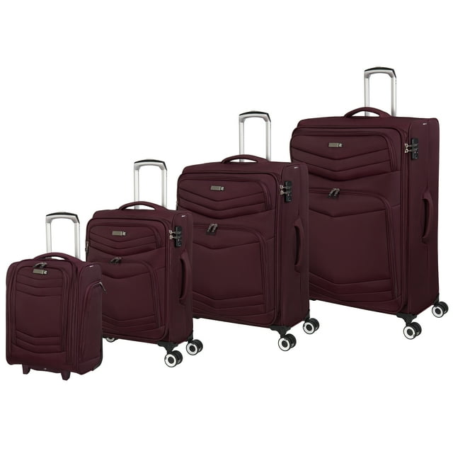Free Shipping! it luggage Intrepid 4pc Softside 8 Wheel Expandable ...