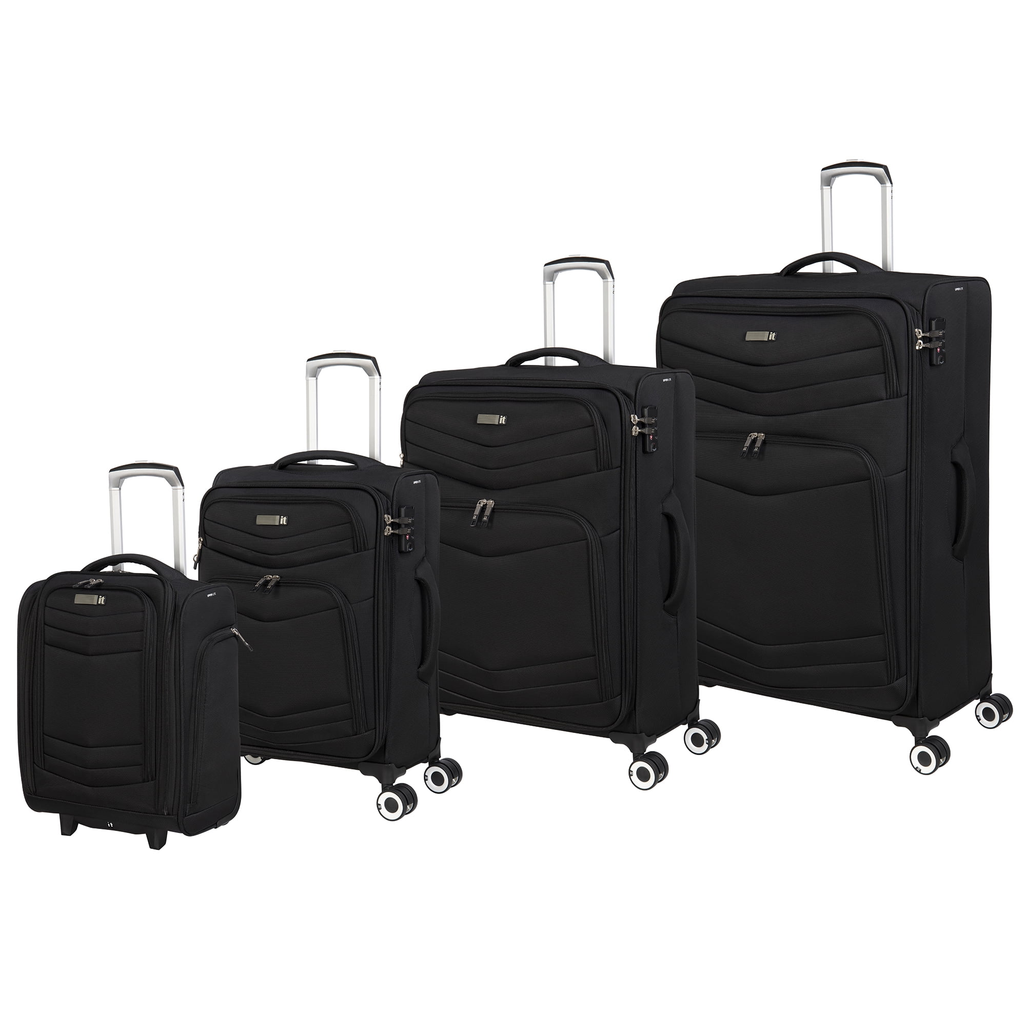 it luggage Intrepid 4pc Softside Expandable Spinner Luggage Set with ...