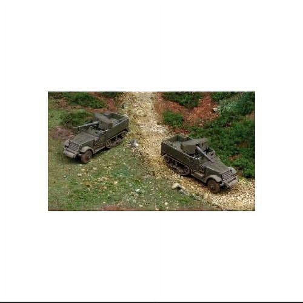 Italeri 7510 M3 75mm GMC Set of Two 1/72 Scale Plastic Model Kits ...