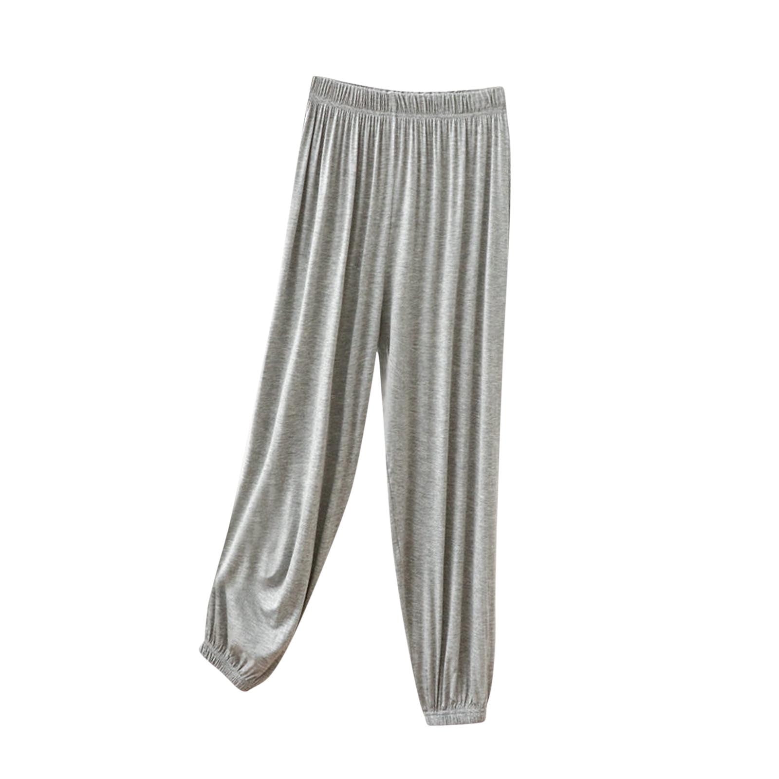 Itsun Wide Leg Pants Woman Womens Fashion Fitness Sport Loose Elastic