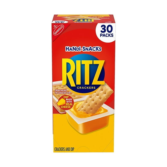 itz Handi-Snacks Crackers And Cheese Dip, 30 pk - Walmart.com