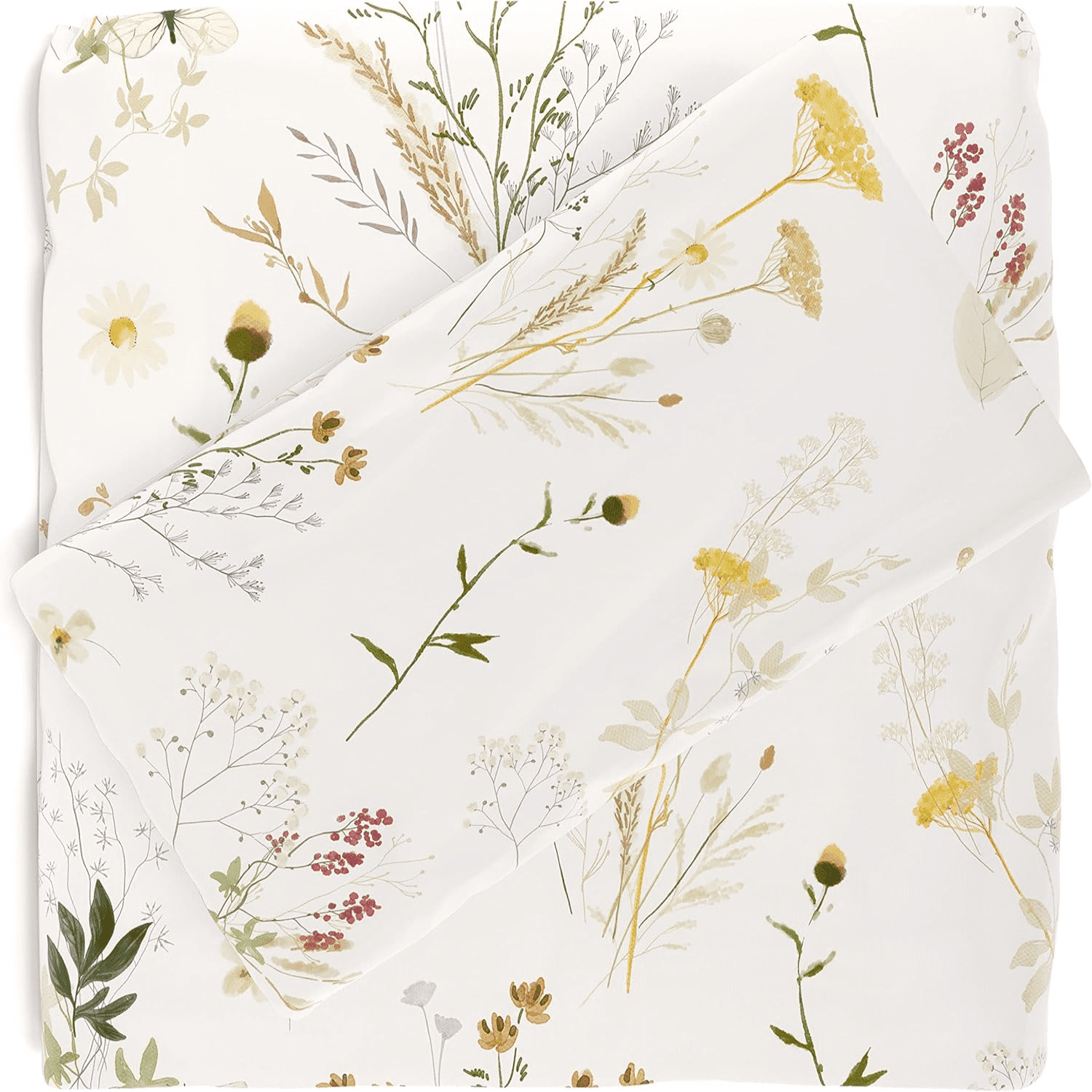 iuhbpok Pobi Baby - Premium Twin Fitted Sheet Flat Sheet with Pillow ...