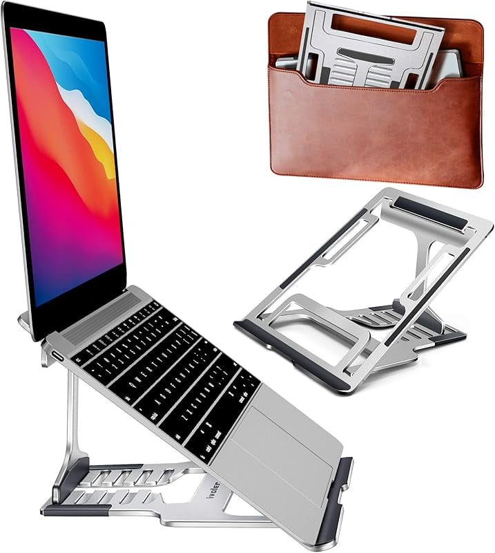 ivoler Laptop Stand, Laptop Holder Riser Computer Tablet Stand, 6 ...