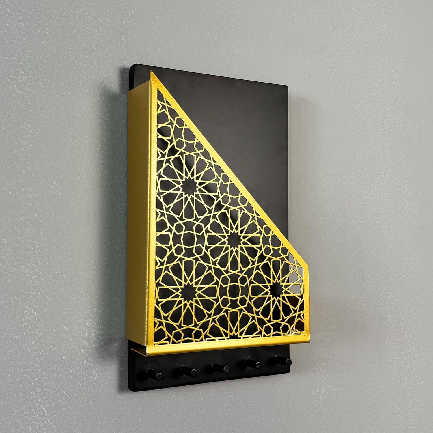 iwa concept Metal Floating Quran Box and Rosary Hanger, Quran Holder ...