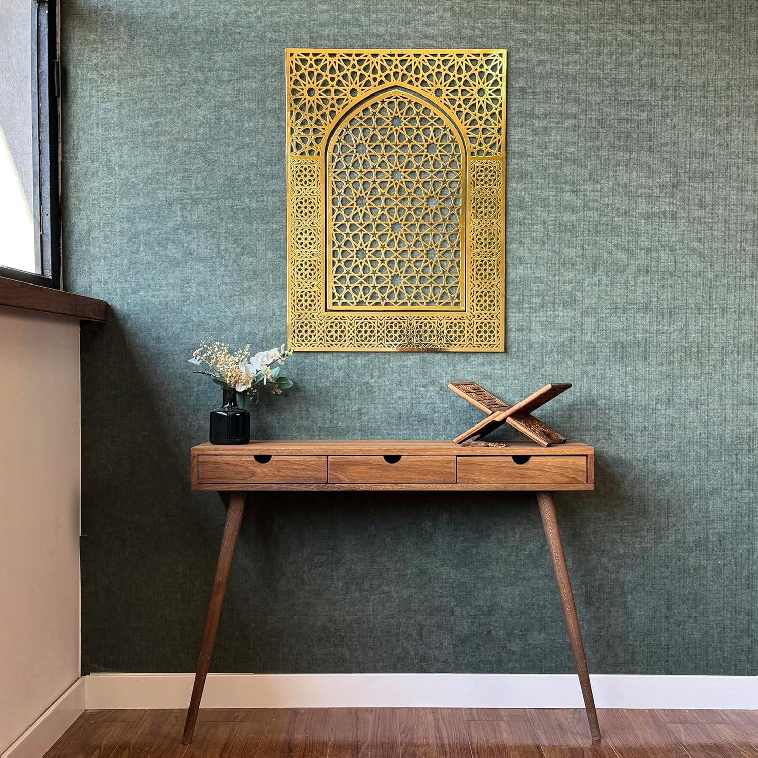 iwa concept Mihrab Islamic Wall Art, Mihrab Wall Decor for Prayer Room ...