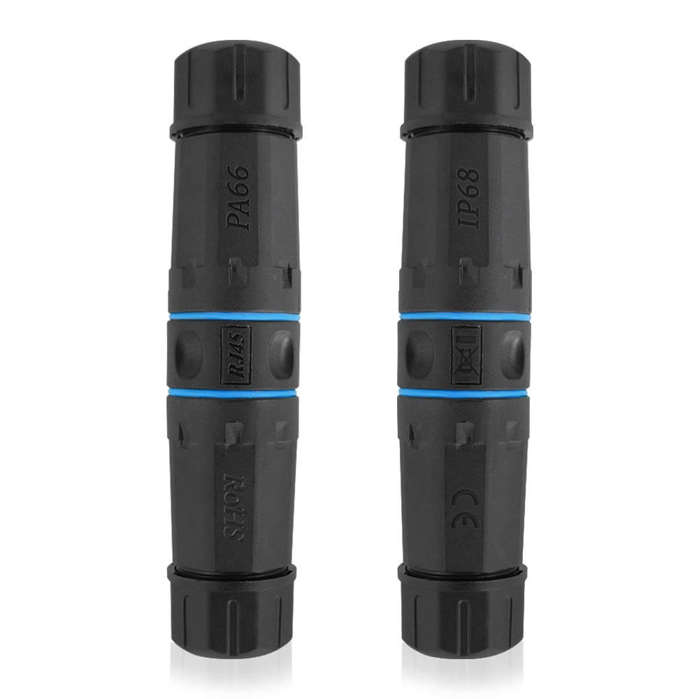 iwillink Waterproof RJ45 Coupler, Shielded Female to Female Waterproof ...