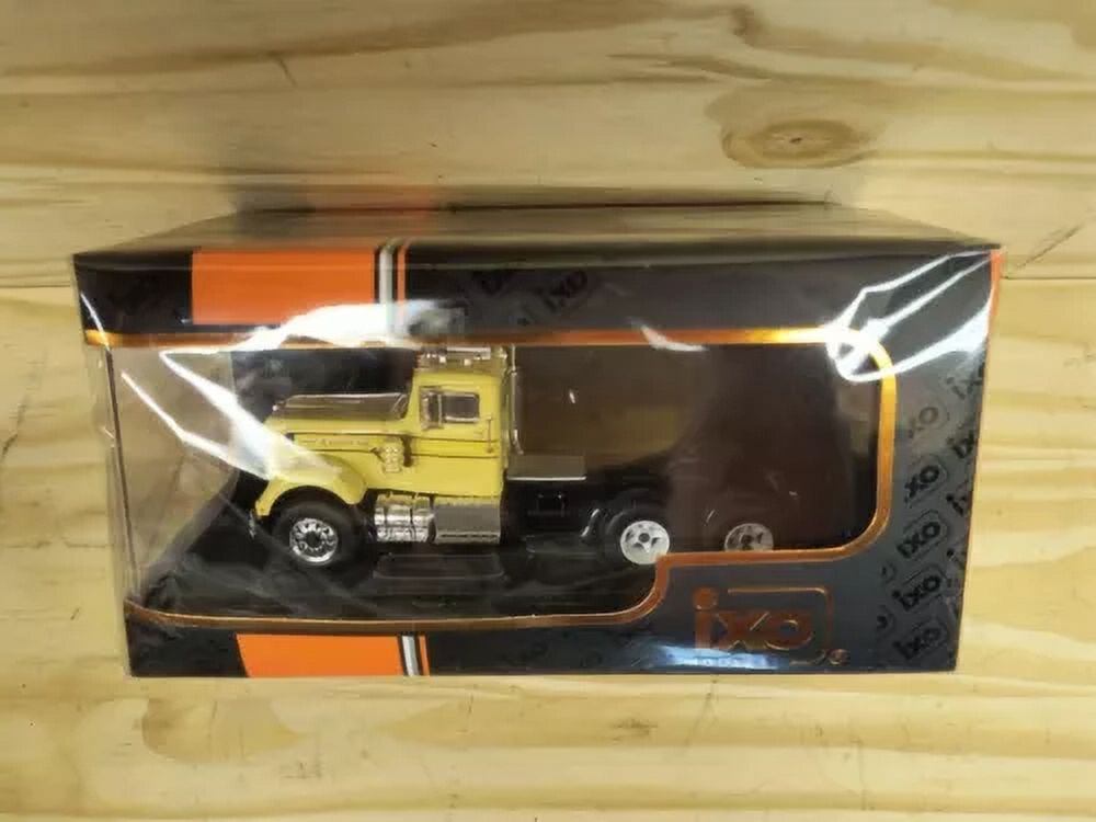 ixo Models 1:43 White Western Star Tandem Axle Semi Truck Diecast Metal ...