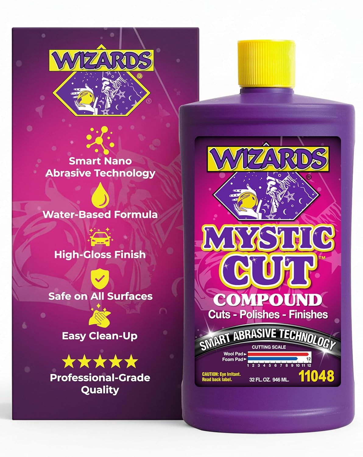 izards Mystic Cut Smart Abrasive for Auto Detailing Supplies - No Mess ...