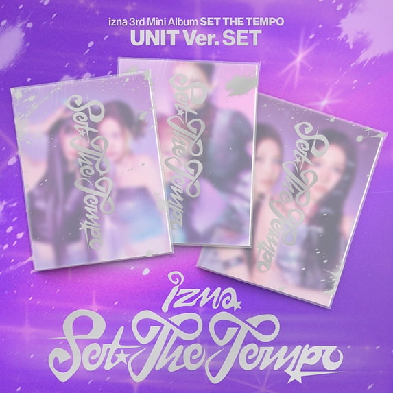 izna - [SET THE TEMPO] 3rd Mini Album UNIT 3 Version SET - Walmart.com