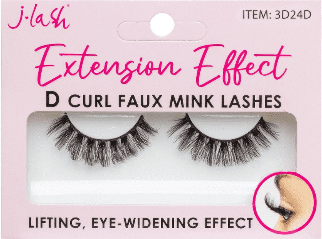j Lash Extension Effect # 3D24D - Walmart.com