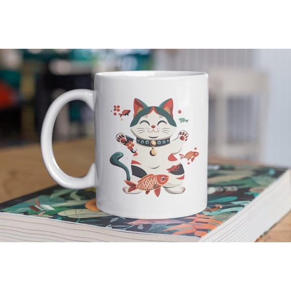 j1apanese Tea Mug Green Tea Design, Ceramic Coffee Cup - Walmart.com