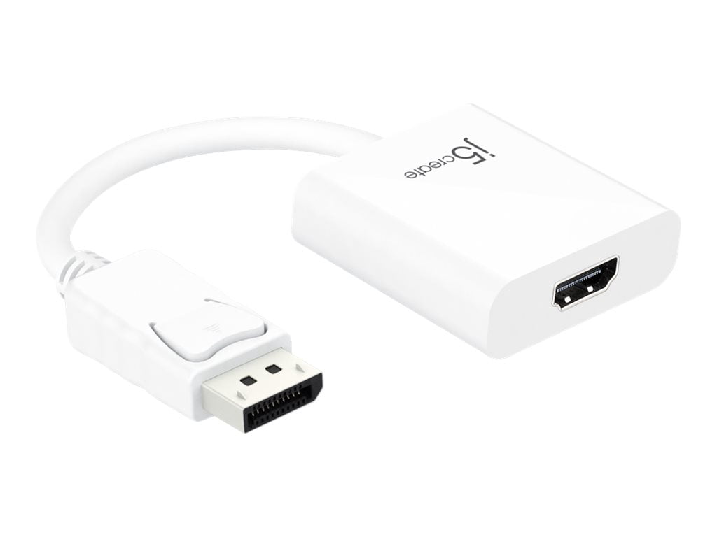 j5create DisplayPort to HDMI Audio/Video Adapter Male to Female Black ...
