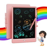 Jeexi LCD Writing Tablet Doodle Board - 10inch + Tracing Book, Colorful ...