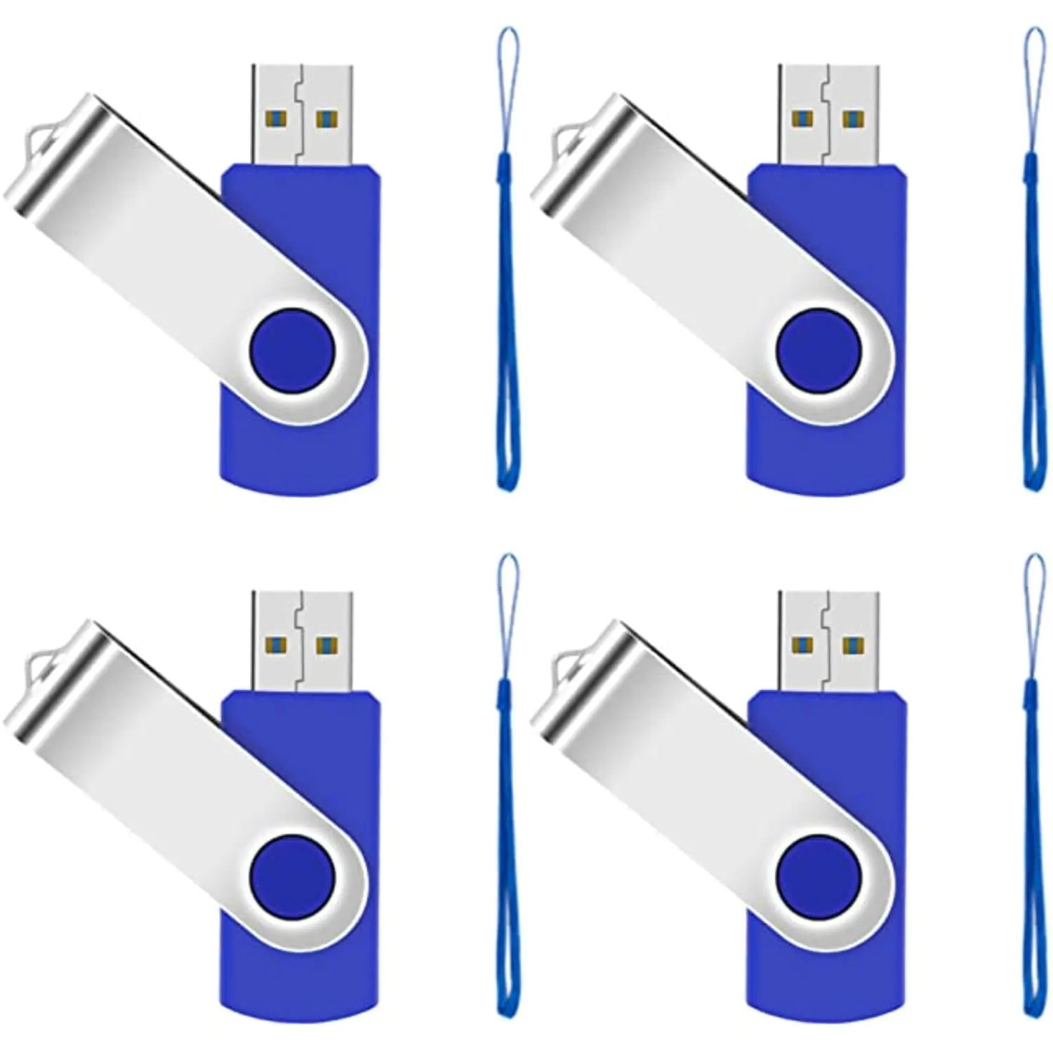 jSHANFU 64GB Flash Drive USB 2.0 Thumb Drive High Speed Swivel Memory ...