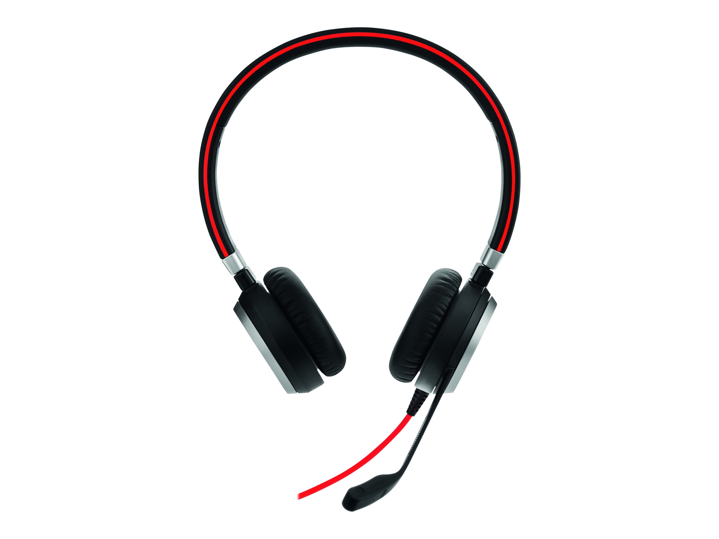 Jabra Evolve 40 UC Stereo Noise Canceling Headset, Over-the-Head, Black ...