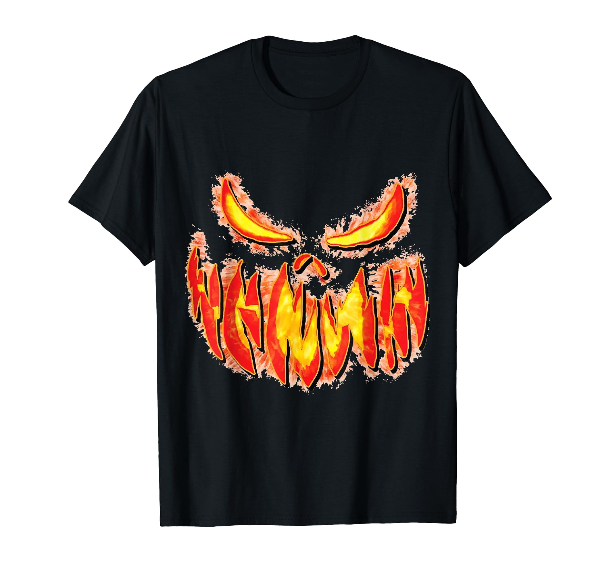 jack o lantern face pumpkin scary halloween costume funny Vintage Myth ...