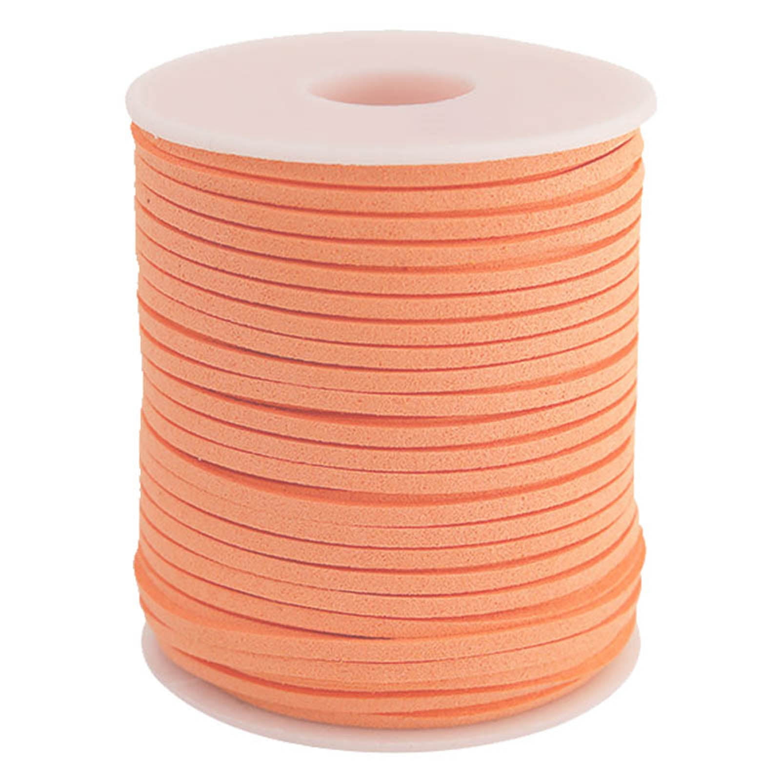 jangslng 50 Yard Raffia Ribbon Soft Suede Texture Solid Color Anti ...