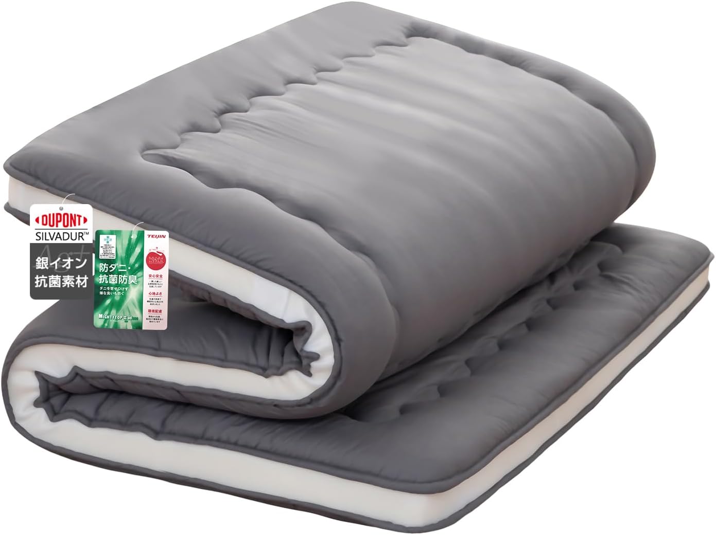 **japanese futon mattress floor mattress, 4" thicken roll up tatami mat ...