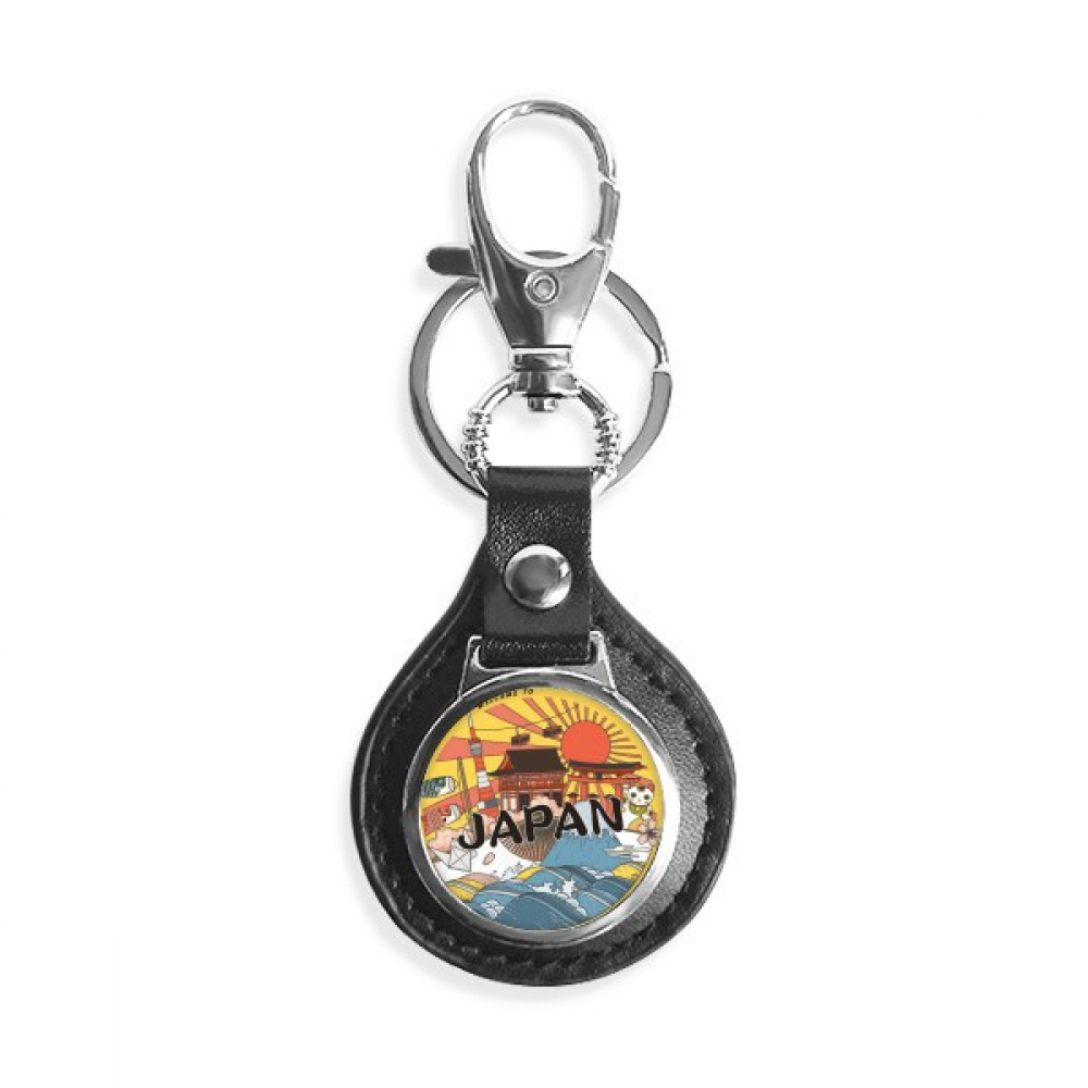 japanese traditional edo culture housing key link chain keyholder ...