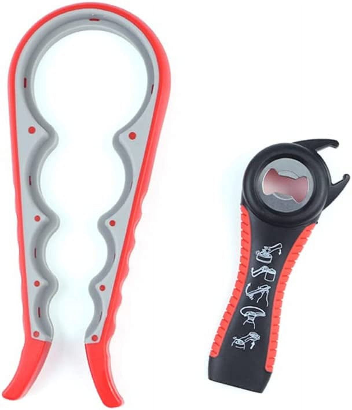 jar and bottle opener for arthritic and weak hands 5 in 1 Multi Function Can Opener Bottle ...