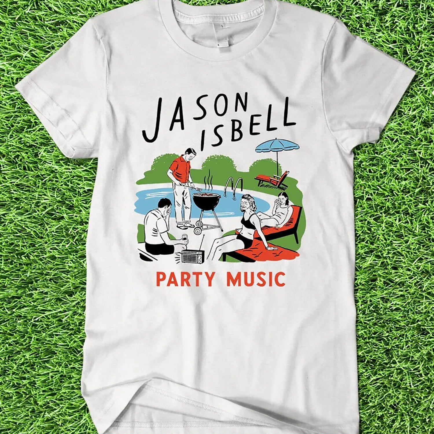 jason isbell party music tee new Shirt bAND - Walmart.com