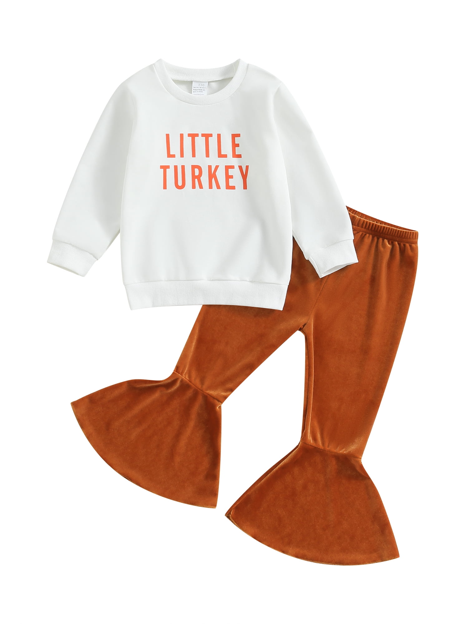 jaweiwi Kids Little Girls Thanksgiving 2 Piece Outfits 3T 4T 5T 6T 7T ...
