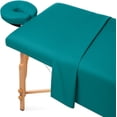 jaycorner. Giza Cotton Massage Table Sheet Set, 3-Piece Spa Linen Set ...