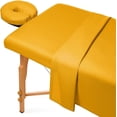 jaycorner. Natural Cotton Massage Table Sheet Set, 3-Piece Spa Linen ...
