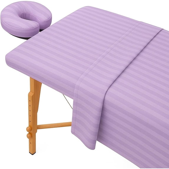 jaycorner. Pima Cotton Massage Table Sheet Set, 3-Piece Spa Linen Set ...