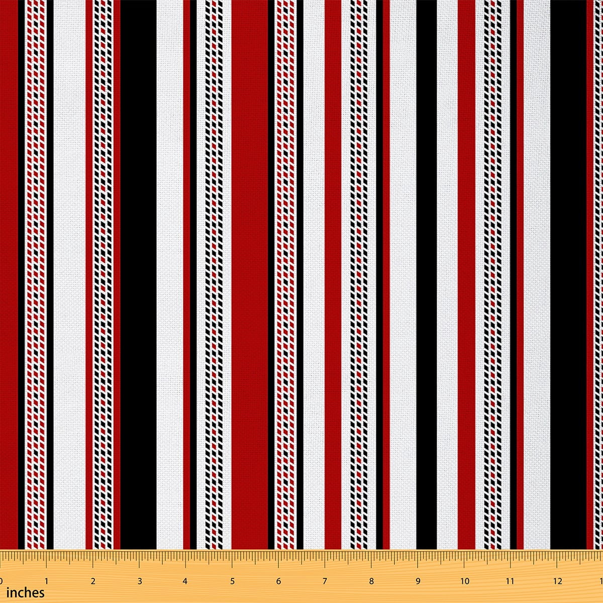 jejeloiu Red Southwestern Geometric Fabric by the Yard 10 Yards,Boho ...